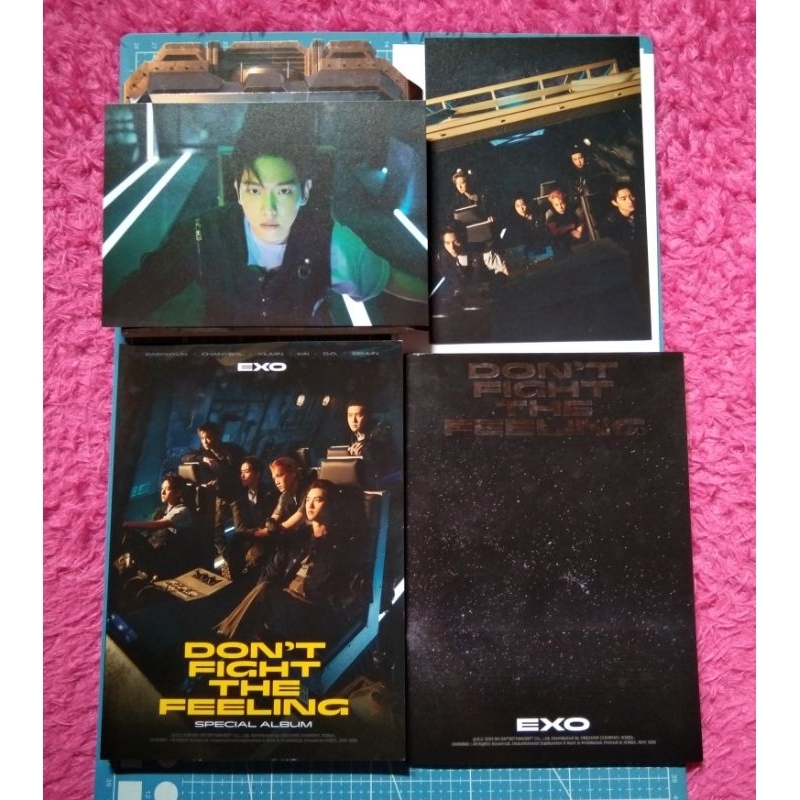 Jual Unsealed EXO Album Don't Fight The Feeling Photobook Ver. 2 Album only | Shopee Indonesia