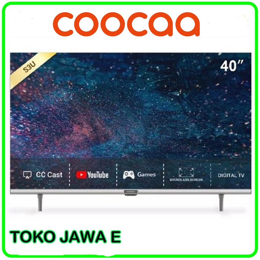Jual SMART TV COOCAA 32S3U 40 INCH SMART TV 40S3U - Garansi Resmi ...