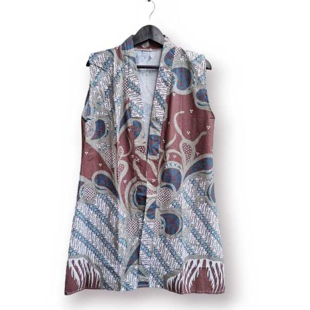 Jual Vest Outer Yukensi Batik Wanita | Shopee Indonesia
