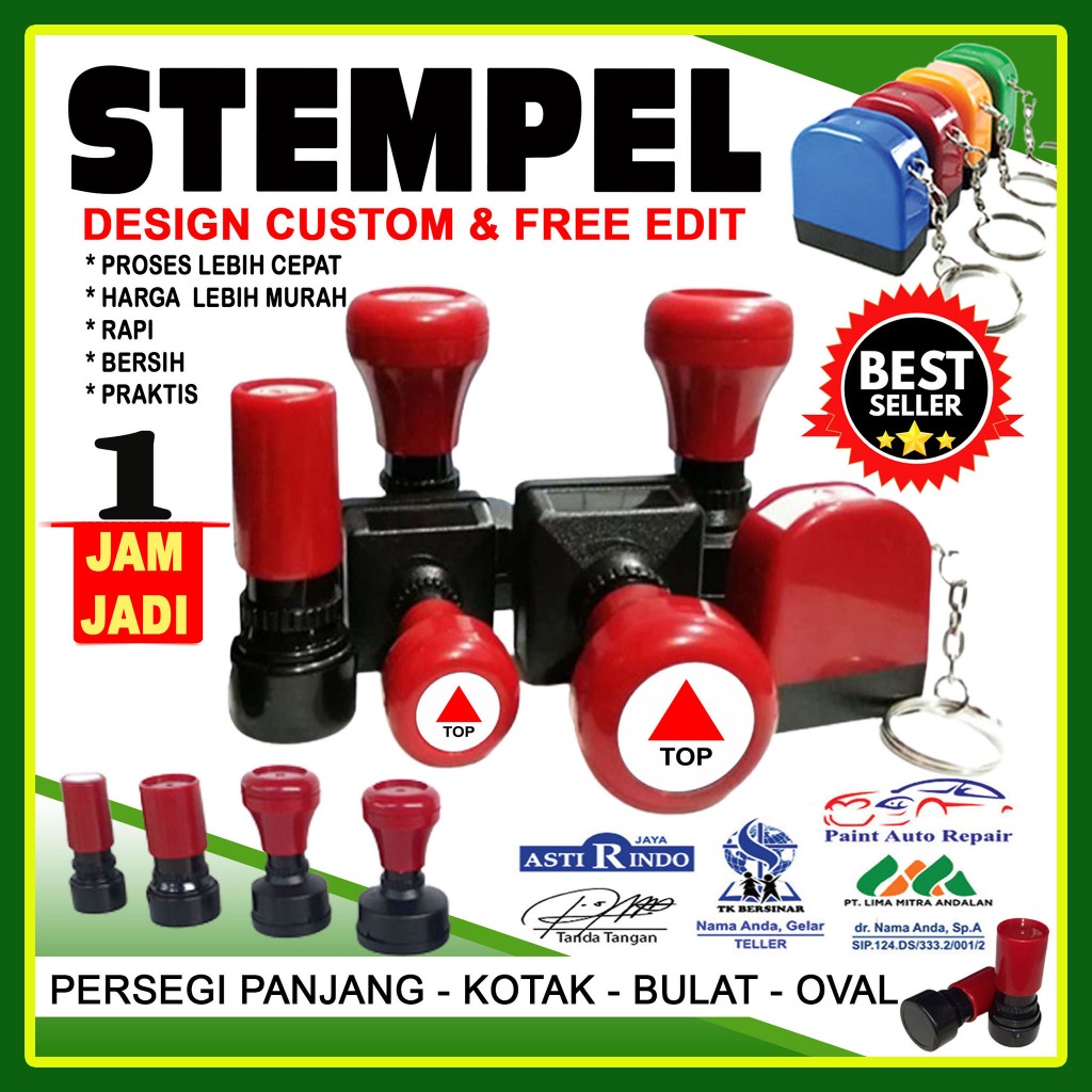 Jual Stempel , Stempel Logo, Stempel Lunas, Stempel Nama, Stempel Nama ...