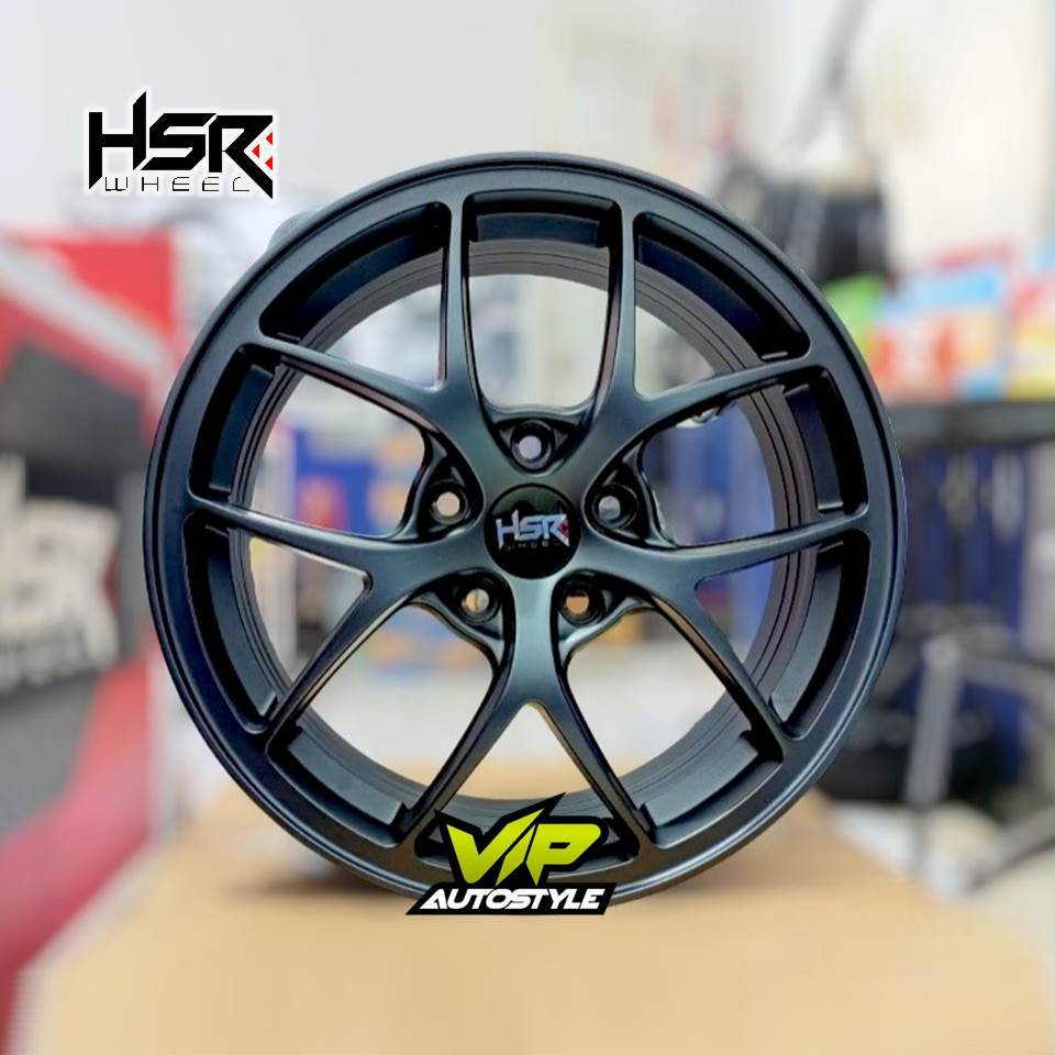 Jual Velg mobil BMW R17 Racing type HSR Wurzburg F1 black | Shopee ...