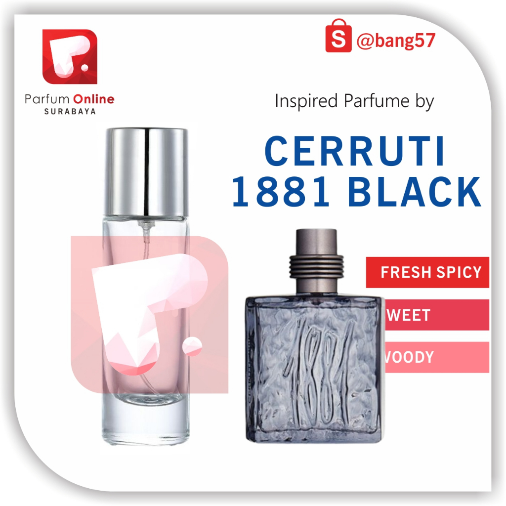 Jual Parfum Refill - Cerruti 1881 Black | Shopee Indonesia