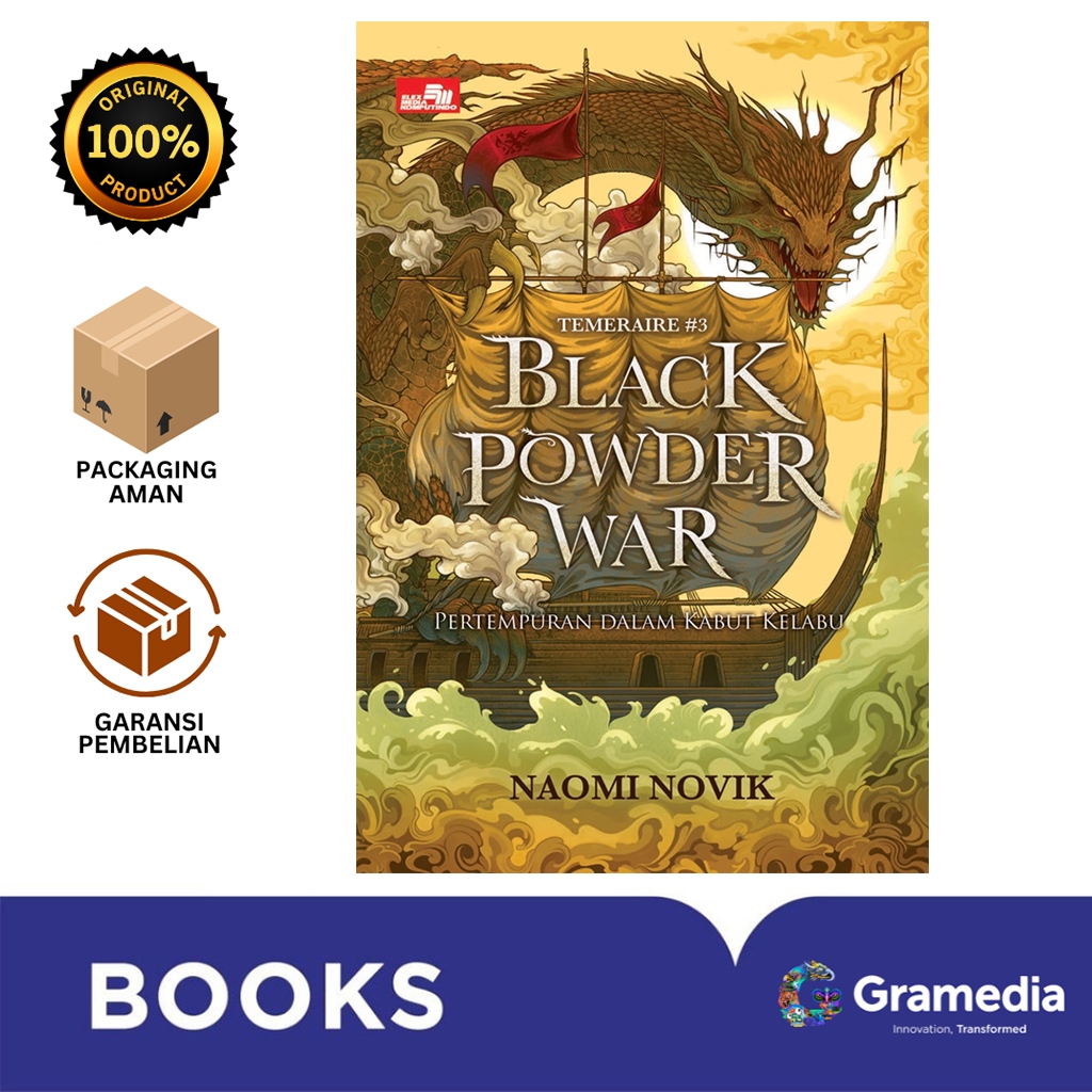 Jual Gramedia Bali - BLACK POWDER WAR (TEMERAIRE #3) | Shopee Indonesia