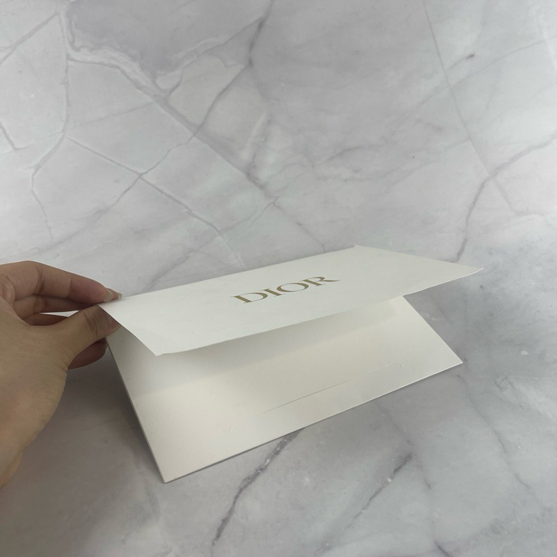 Jual GREETING CARDS / GIFT CARD NOTES WITH ENVELOPE — Christian Dior ...
