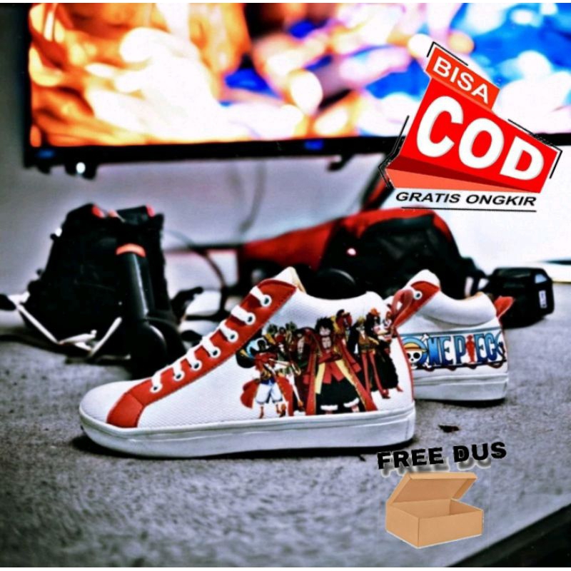 Jual Sepatu boot anime one piece | Shopee Indonesia