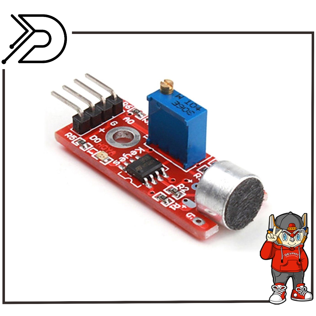 Jual Sensor Suara High Sensitivity Sound Voice Detection Microphone ...