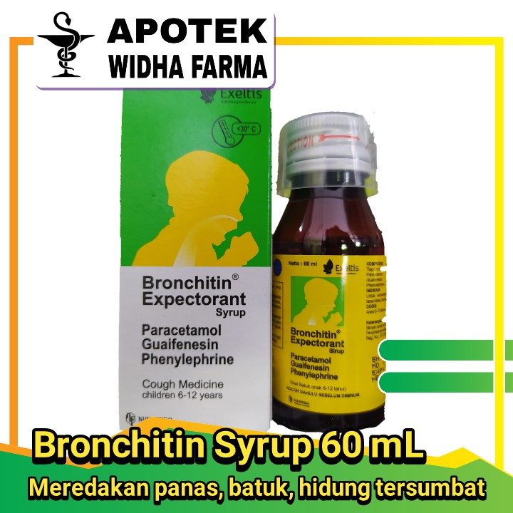 Jual BRONCHITIN EXPECTORANT Syrup 60 ml | Shopee Indonesia