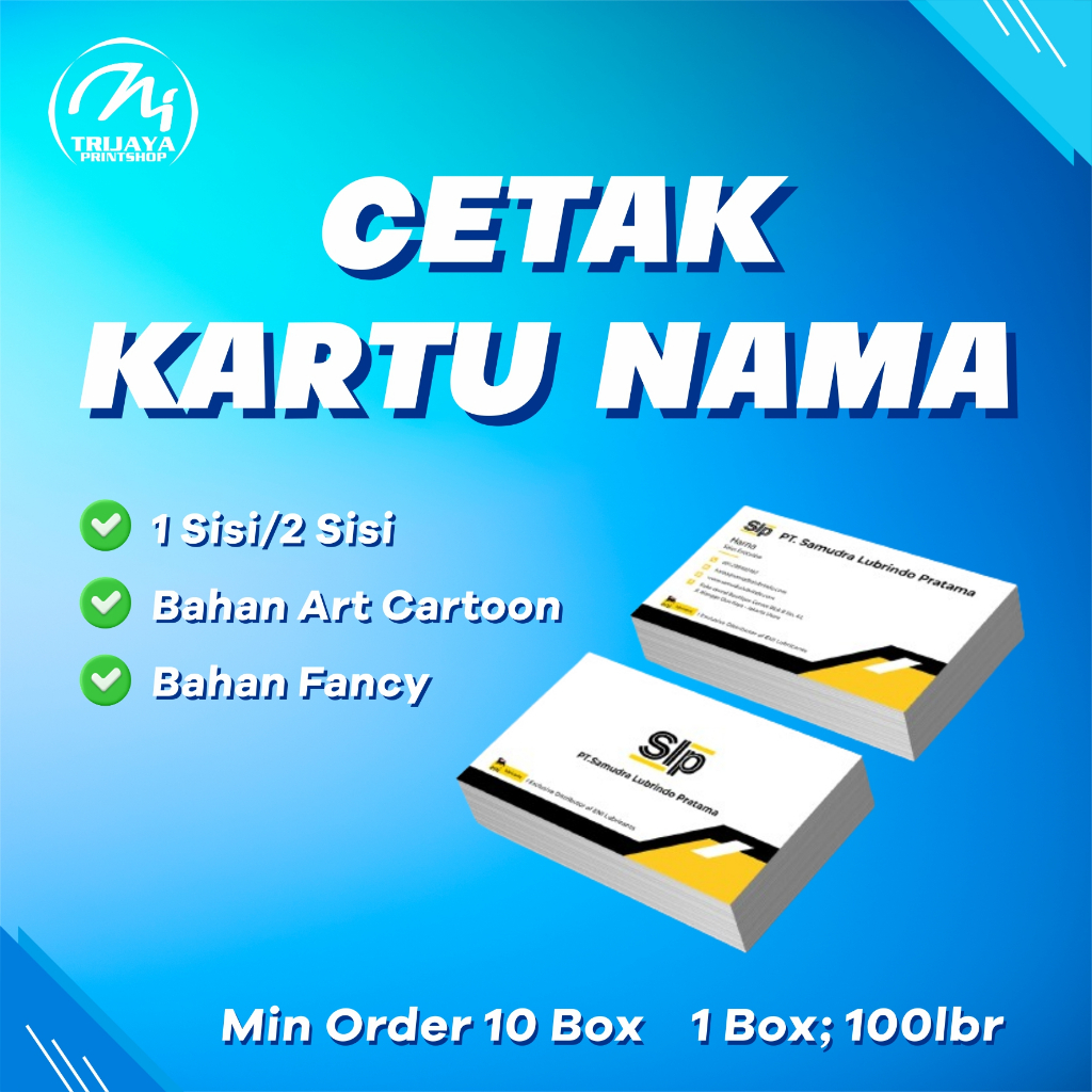 Jual CETAK KARTU NAMA ART CARTOON FANCY CUSTOM HIGH RESOLUTION | Shopee ...