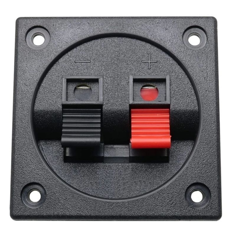 Jual Input Terminal Speaker Kotak 2 Pin 57 mm | Shopee Indonesia