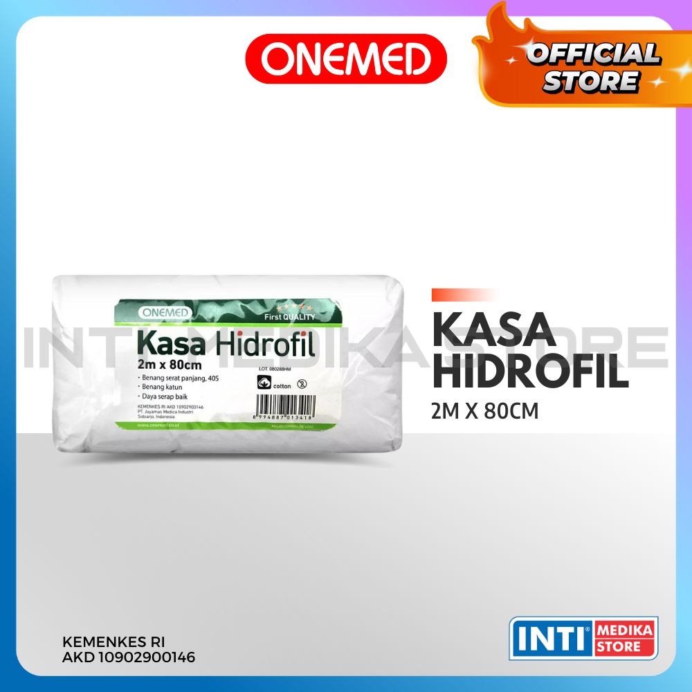 Jual ONEMED - Kasa HIDROFIL 2 m x 80 cm | Kassa Hydrophil Gulung Roll ...