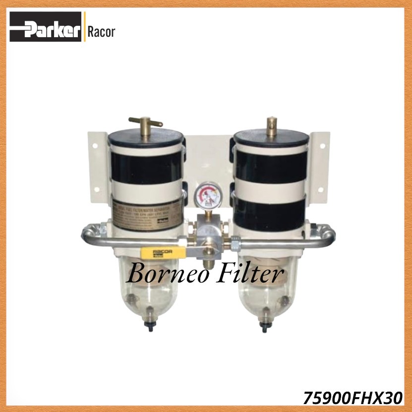 Jual 75900FHX30 Parker Racor Genuine Dual Fuel Filter Water Separator ...