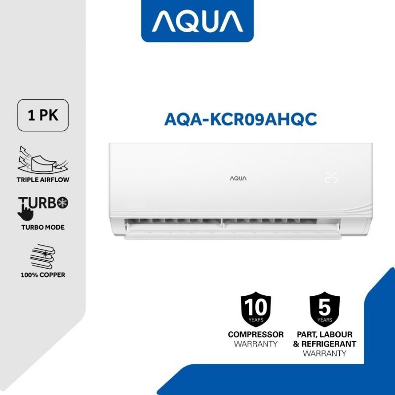 Jual AC AQUA 1 PK AQA-KCR09AHQ1 SPLIT R32 JAPAN - UNIT ONLY | Shopee Indonesia
