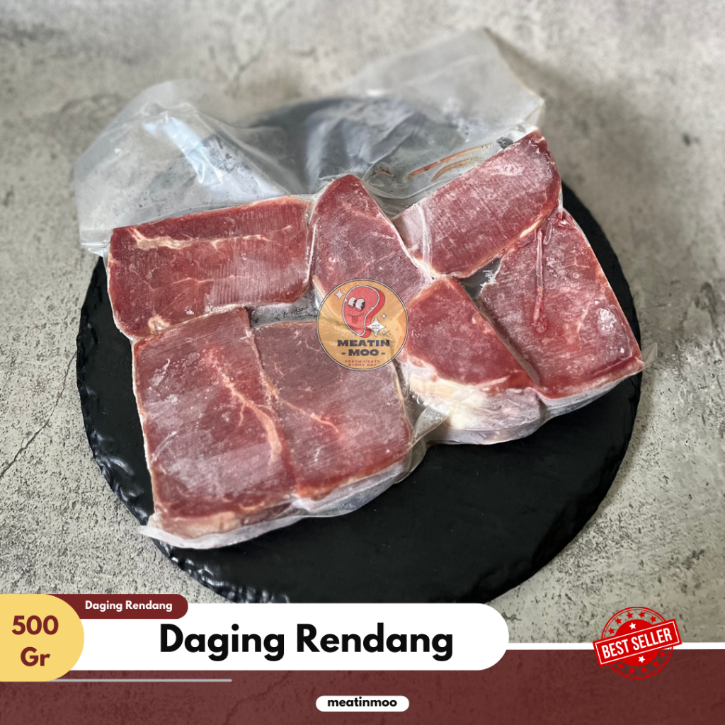 Jual Daging Rendang Premium Sapi AUS | Beef Rendang Portion Cutting ...