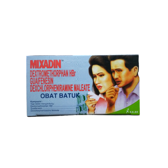 Jual MIxadin Obat Batuk Box Isi 25 Strip/Mixadin Tablet 25 Strip ...