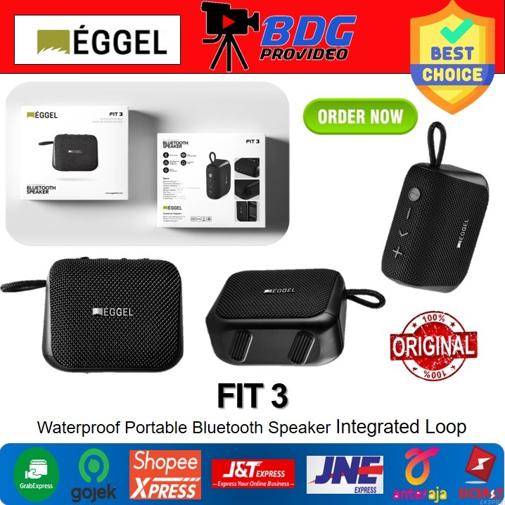 Jual EGGEL FIT 3 / Speaker Portable TWS Eggel Fit3 IP67 | Shopee Indonesia