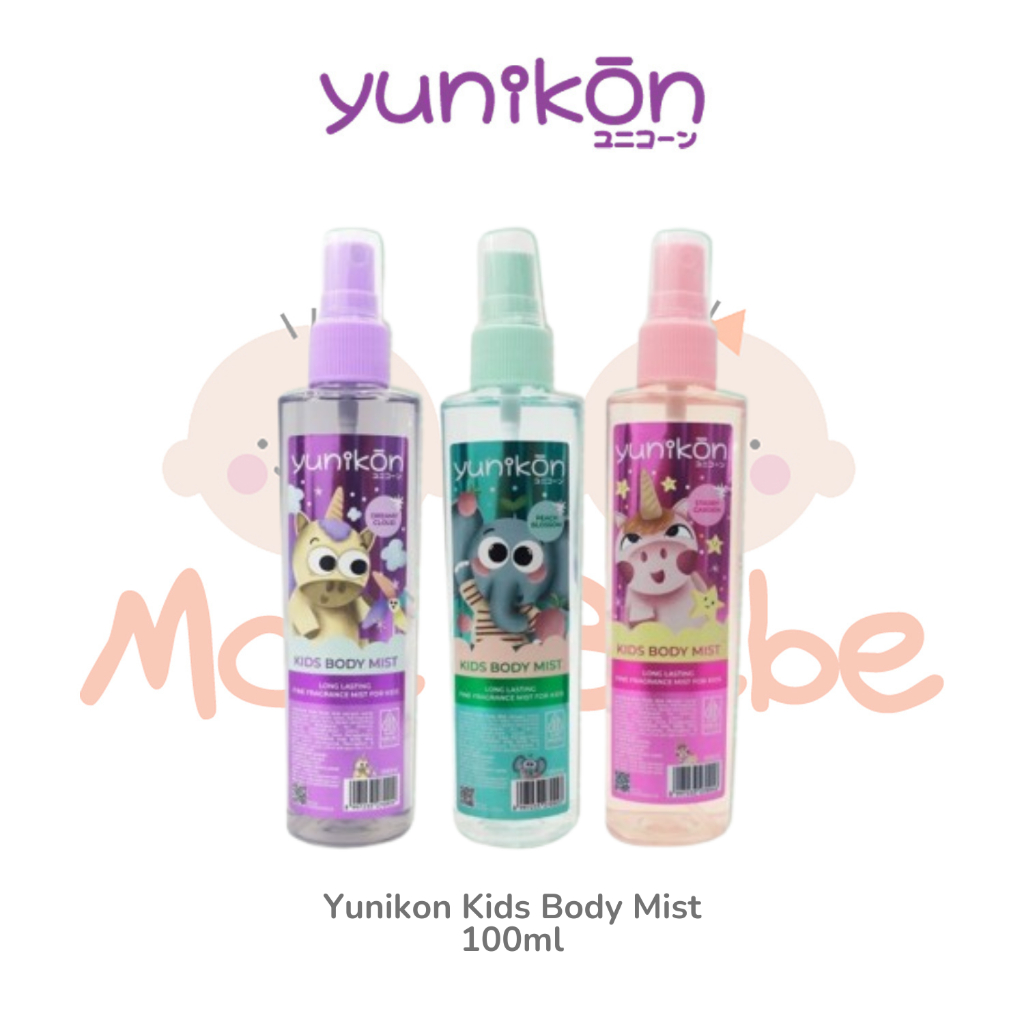 Jual Yunikon Kids Body Mist Minyak Wangi Parfum Anak 100ml | Shopee ...