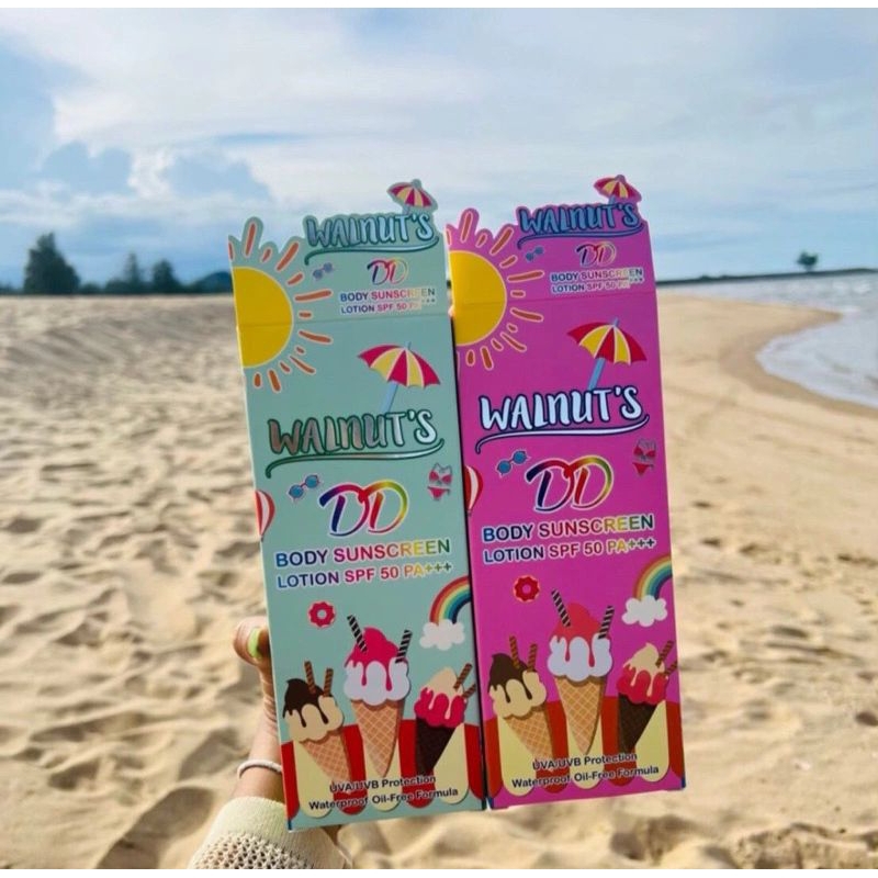 Jual DD WALNUTS SUNSCREEN SPF 50 PA++++ 150ML | Shopee Indonesia