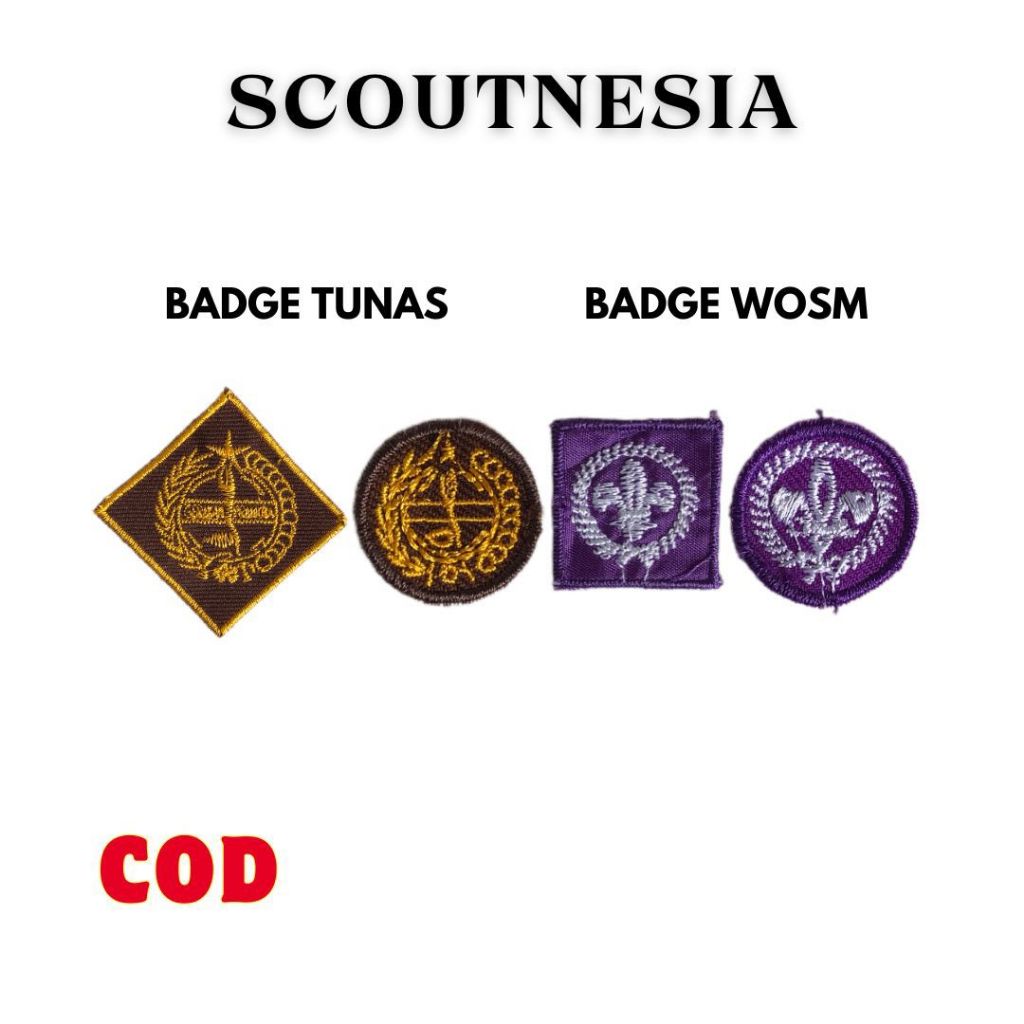 Jual TANDA PELANTIKAN PRAMUKA / BET BAGDE PANDU TUNAS PRAMUKA / BET ...