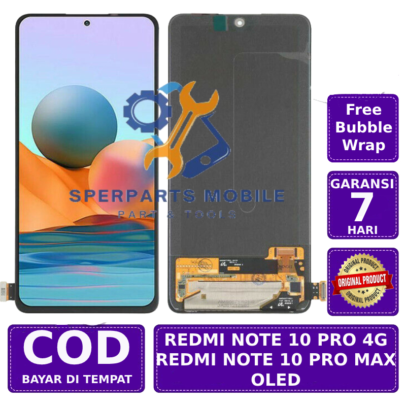 Jual LCD REDMI NOTE 10 PRO / NOTE 10 PRO MAX FULLSET TOUCHSCREEN ...