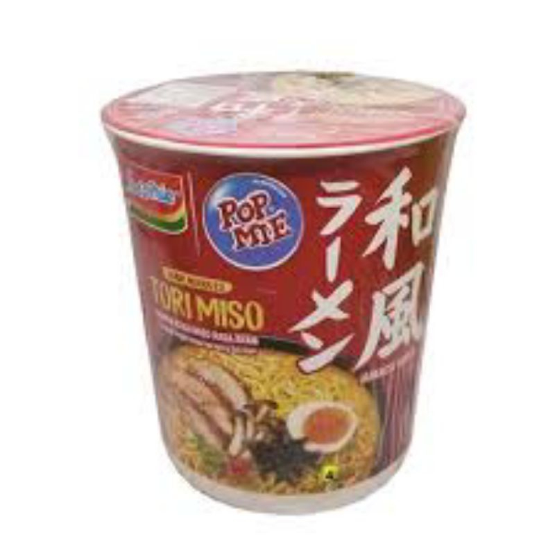 Jual Pop Mie dan Indomie Ramen Rasa Tori Miso, Pop Mie Goreng Spesial ...