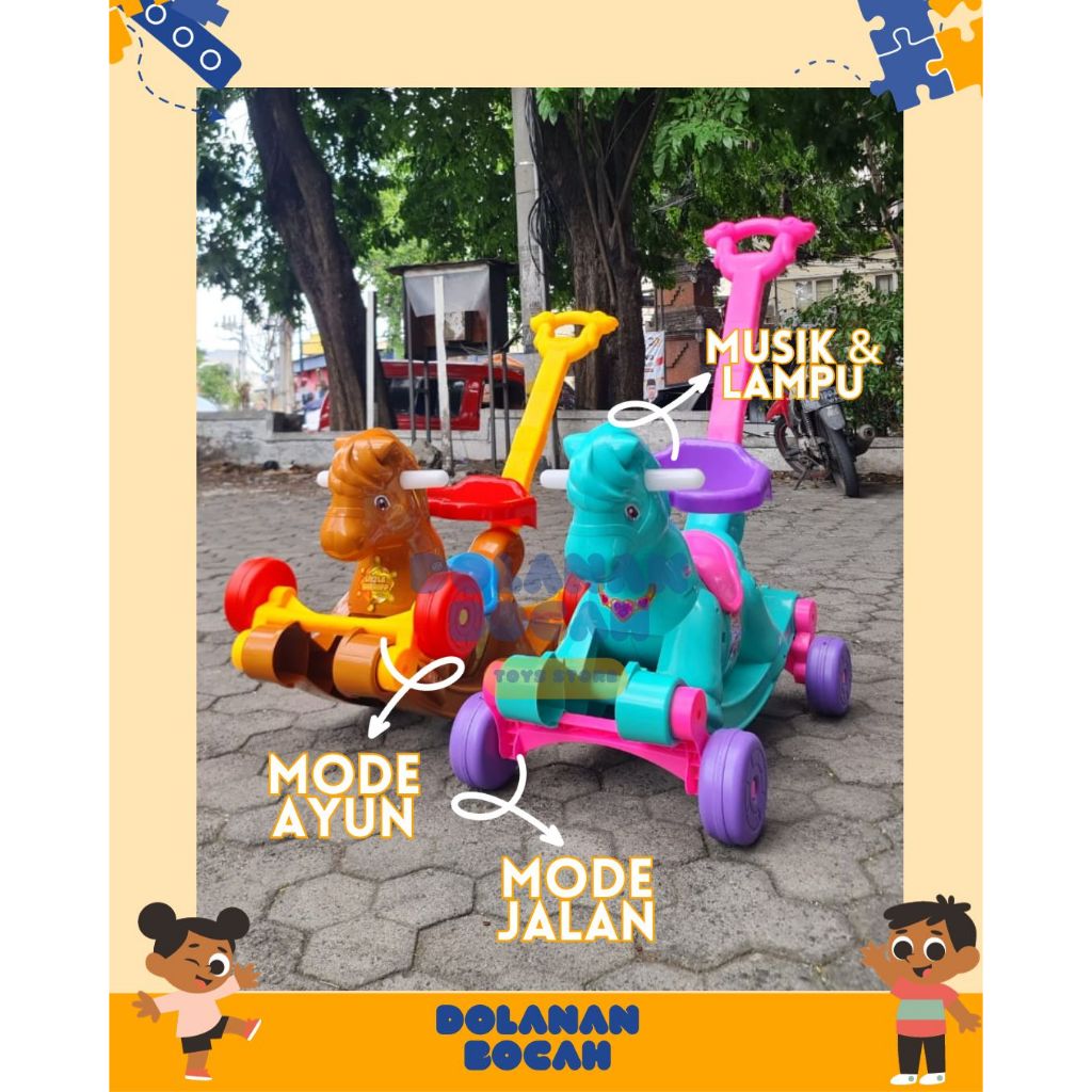 Jual MAINAN TUNGGANG ANAK KUDA KUDAAN MY SWEET PONY SHP 561 & MY LITTLE ...