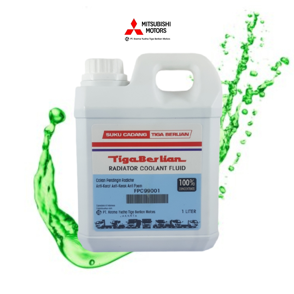 Jual Air Radiator Coolant Long Life Mitsubishi 1Liter Coolant ORIGINAL ...