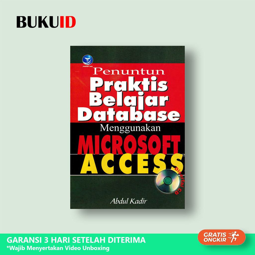 Jual Buku Penuntun Praktis Belajar Database Menggunakan Microsoft Access - Original | Shopee ...