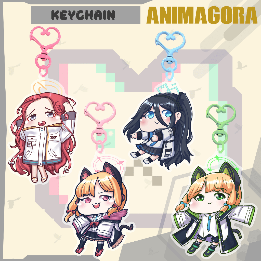 Jual blue archive keychain | Shopee Indonesia