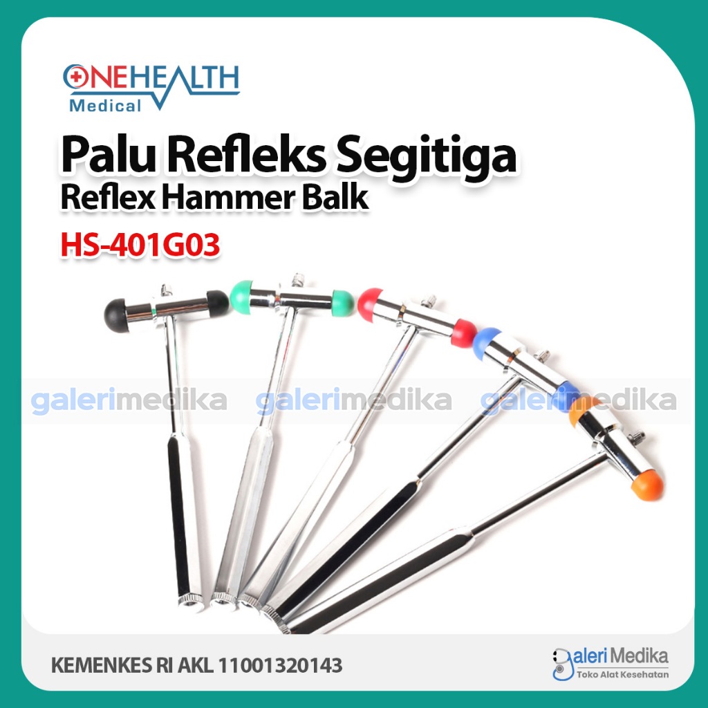Jual Reflex Hammer Balk OneHealth HS-401G03 - Reflex Hammers / Palu ...