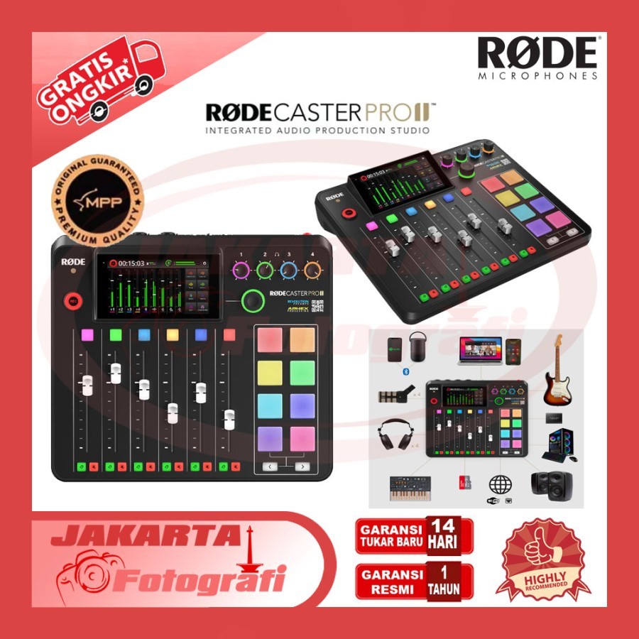 Jual Rode Caster Pro II Integrated Audio Production Studio Original ...