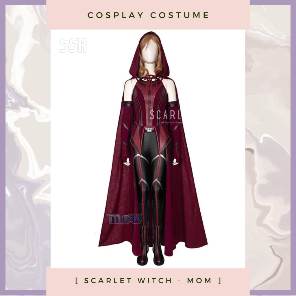 Jual PRELOVED Kostum Cosplay Scarlet Witch Multiverse of Madness Marvel ...