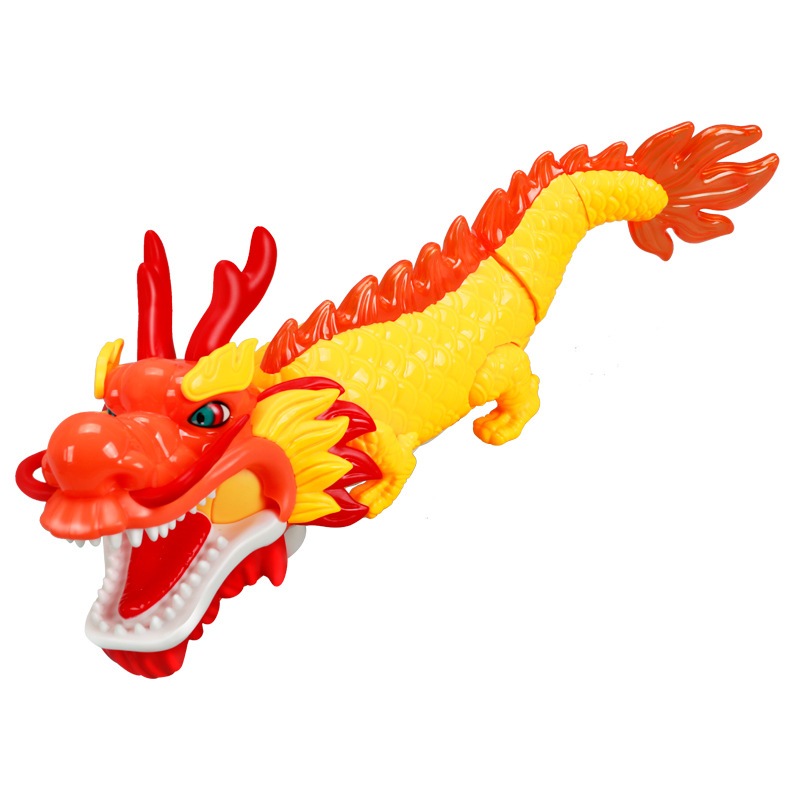Jual Mainan Naga Jalan 2024 Dragon Dance Barongsai Musik Toy Boneka ...