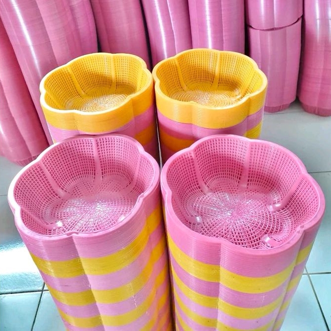 Jual 1 LUSIN/12 PCS!! wakul mawar / wakul hajatan / wakul lubang ...