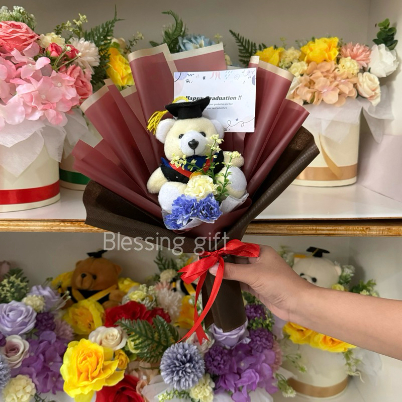 Jual (Dikirim Hari ini) Buket Wisuda | graduation bouquet | bucket ...