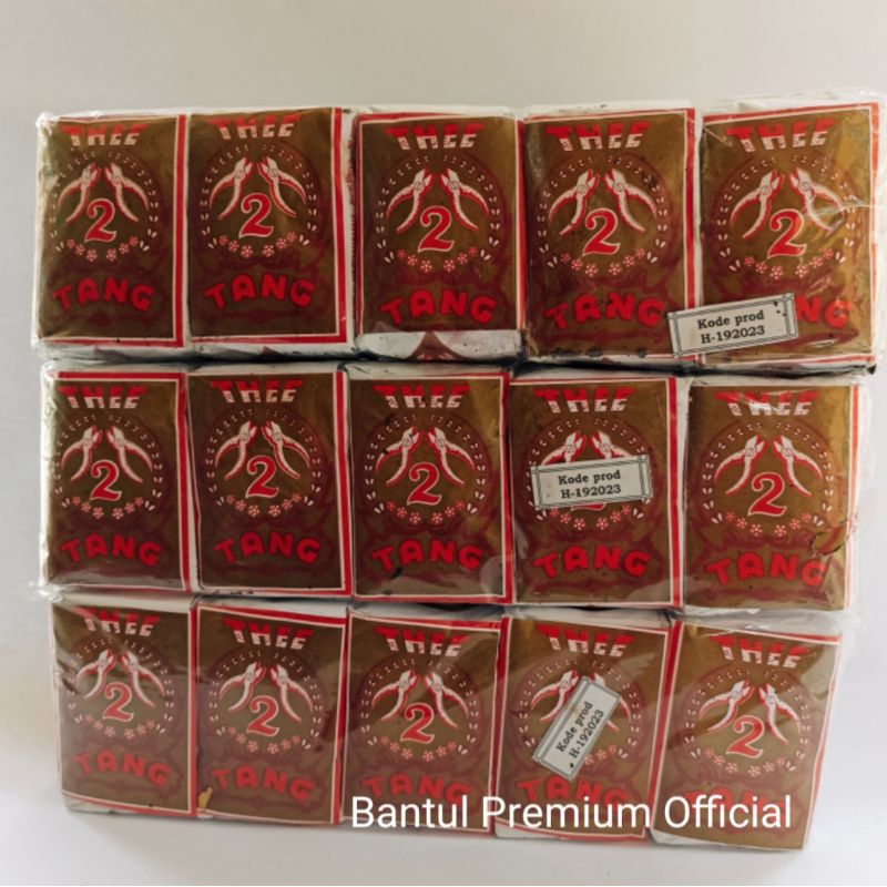 Jual Teh 2 Tang / Thee 2 Tang Kemasan Hijau 40 & 80 gram | Shopee Indonesia
