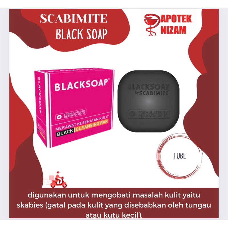 Jual Blacksoap by Scabimite untuk merawat Kesehatan Kulit (Perawatan ...
