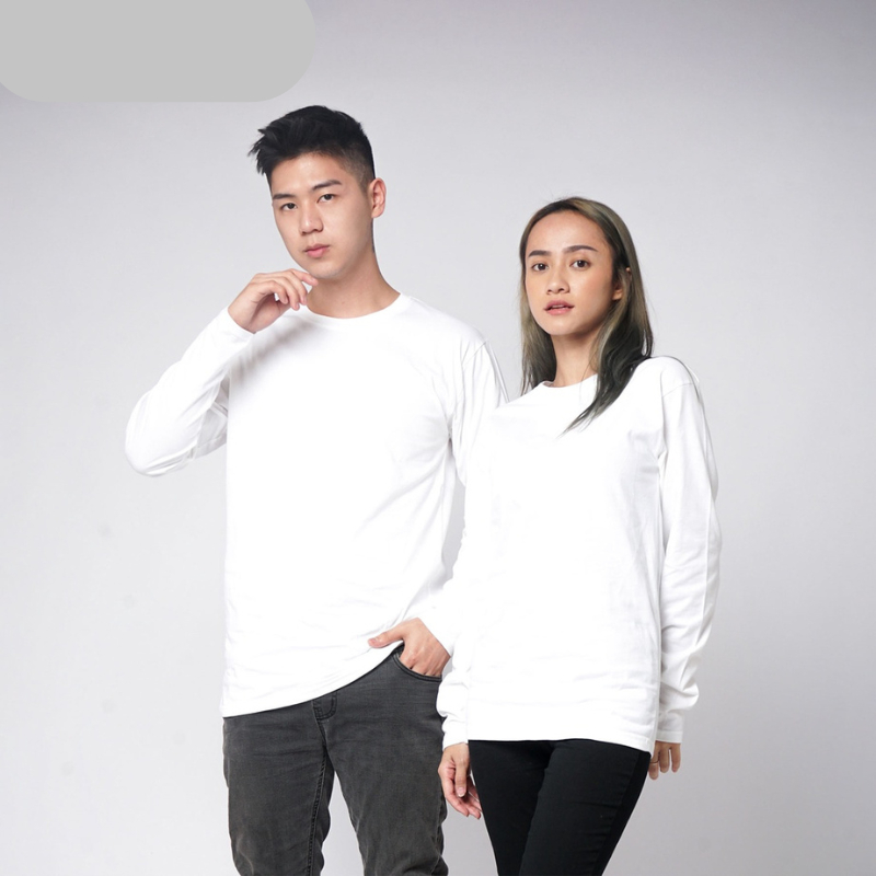 Jual Kaos Polos Lengan Panjang Catton Combed Premium - Kaos Pria Polos ... Jual Kaos Polos Lengan Panjang Catton Combed Premium - Kaos Pria Polos ...