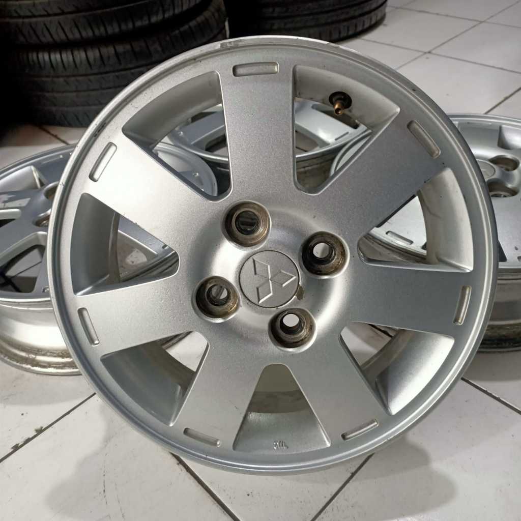 Jual velg mobil second ORI MIRAGE ring 14 hol 4x100 untuk karimun ayla sigra calya | Shopee ...