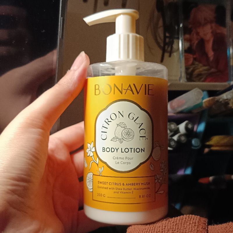 Jual Bonavie body lotion Citron Glace 250g (dipakai sekali) | Shopee ...