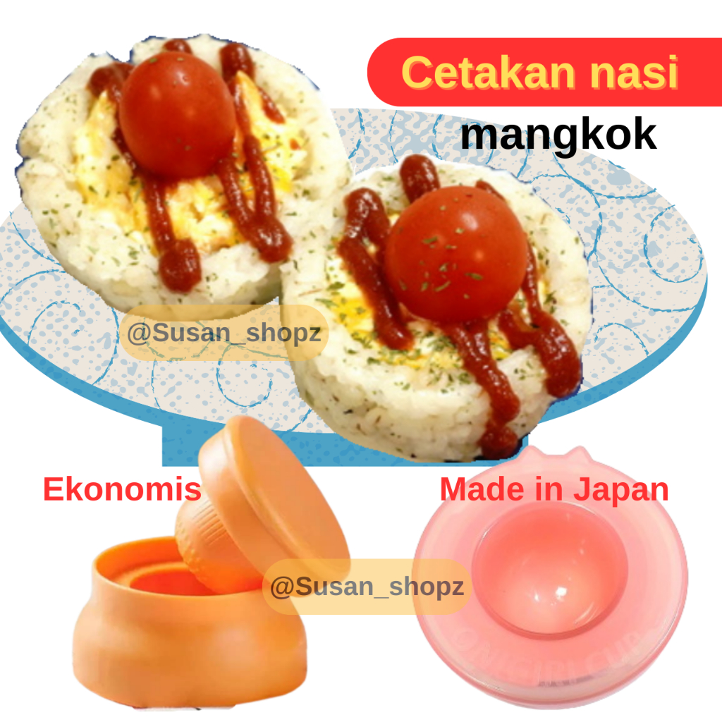 Jual Cetakan Nasi Bentuk Mangkok Cup Bento Rice Mold | Shopee Indonesia