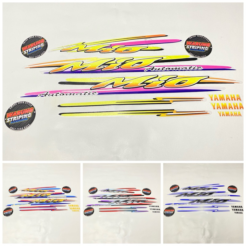 Jual Striping mio rare transparan | Shopee Indonesia