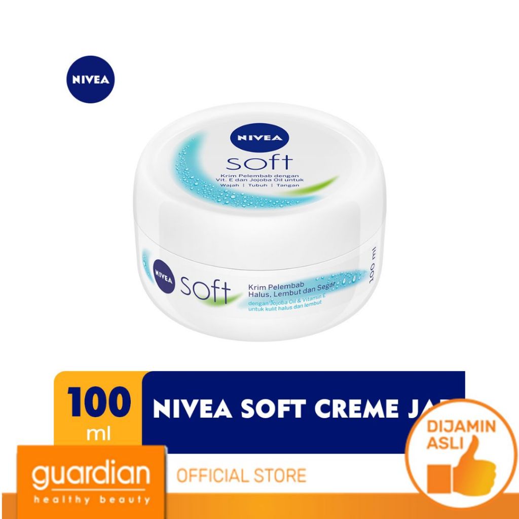 Jual NIVEA Soft Jar 100ml | Shopee Indonesia