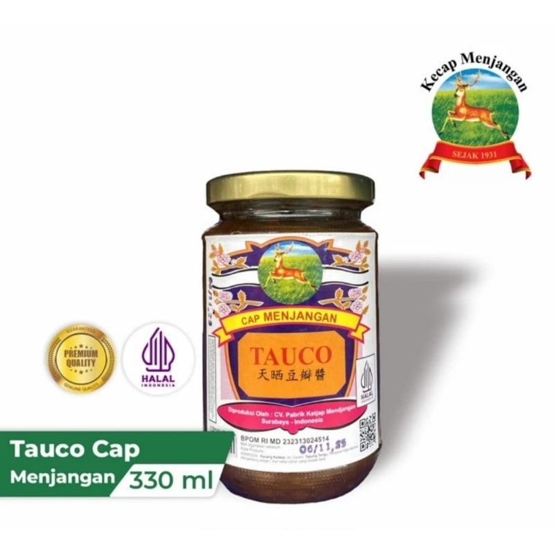 Jual Tauco cap Menjangan 330gr / taoco / taucu / taotjo / tao jiew ...