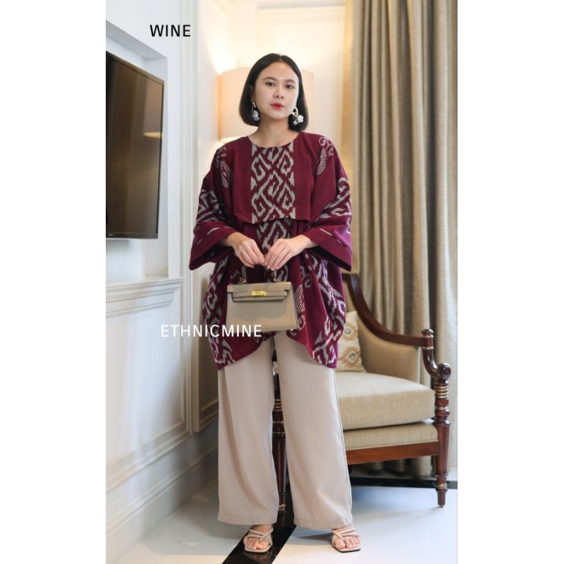 Jual Nodin Series (atasan tenun big size) | Shopee Indonesia