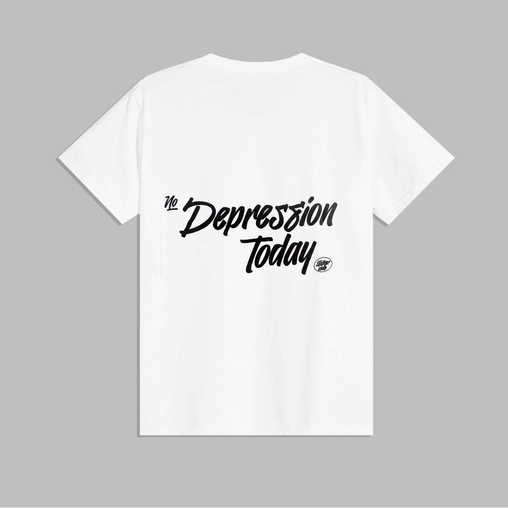 Jual STALKER - T-SHIRT BASIC DEPRESSION TODAY - KAOS BASIC PUTIH ... Jual STALKER - T-SHIRT BASIC DEPRESSION TODAY - KAOS BASIC PUTIH ...