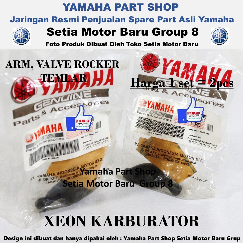 Jual Templar Temlar Pelatuk Klep Arm Valve Rocker Xeon Karburator Old ...