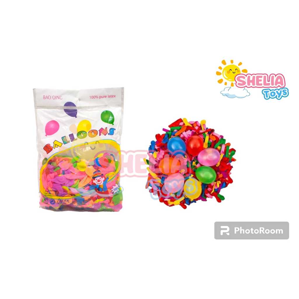 Jual BALON JARI ISI 500 PC BALON KECIL ISI BANYAK | Shopee Indonesia