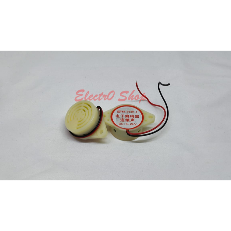 Jual Buzzer SFM-27 Bazer Continous Alarm DC 3-24v Buzer Speaker | Shopee Indonesia