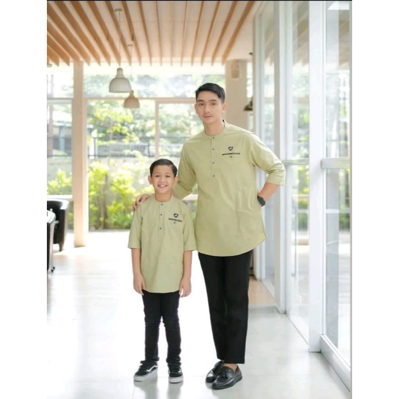 Jual KOKO COUPLE AYAH DAN ANAK PREMIUM / QURTA PAKISTAN KAPEL AYAH DAN ...