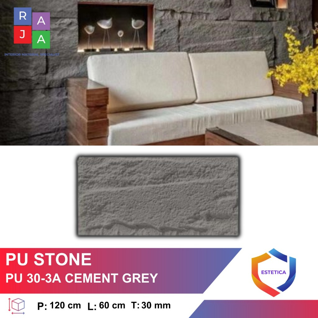 Jual PU Stone Panel PU Stone Rock Panel Polyurethane Dekorasi PU Batu ...